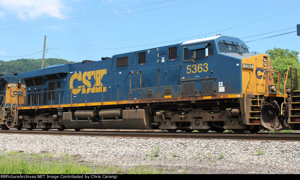 CSXT 5363 on R439-16